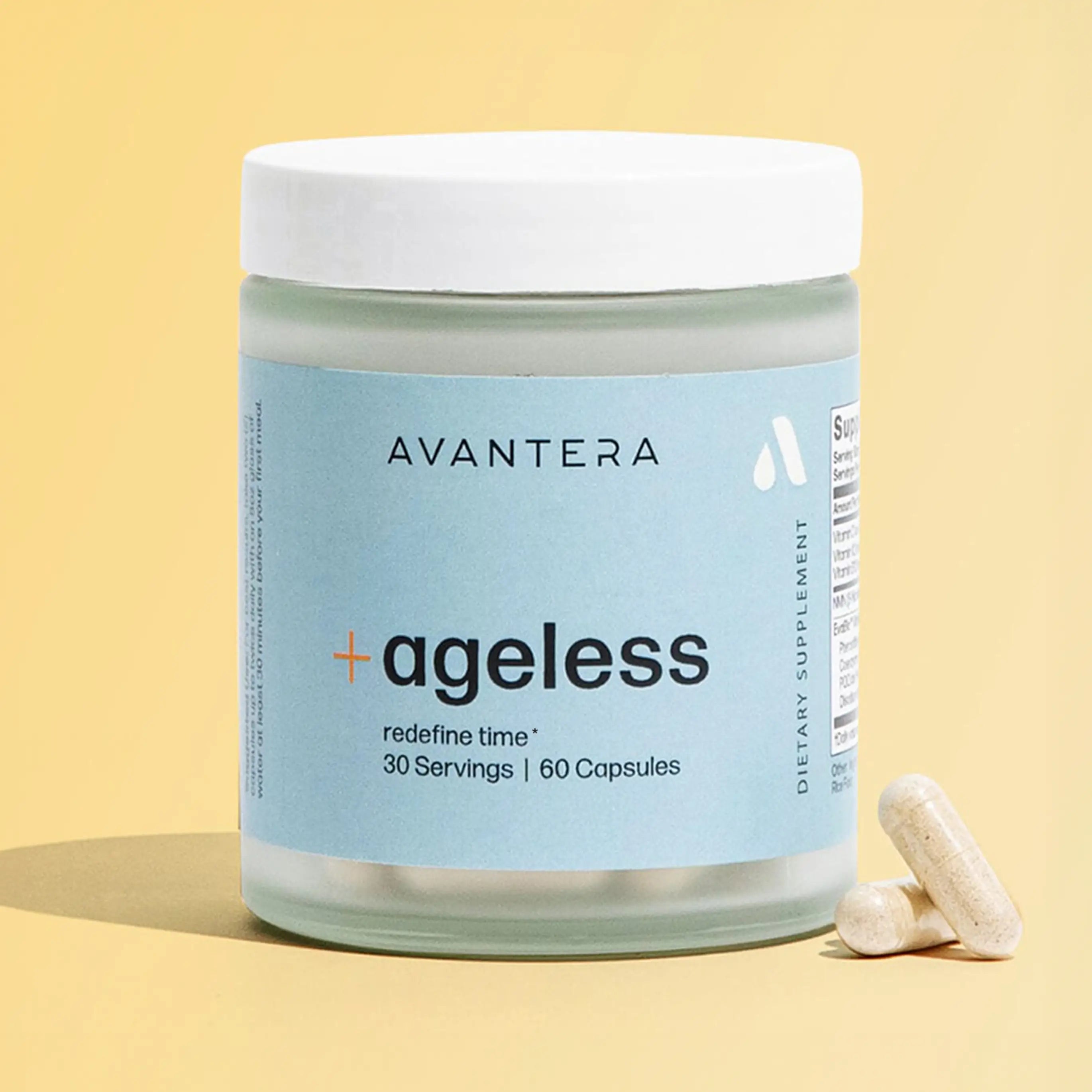ageless | Cellular Longevity + Brain Health | Avantera